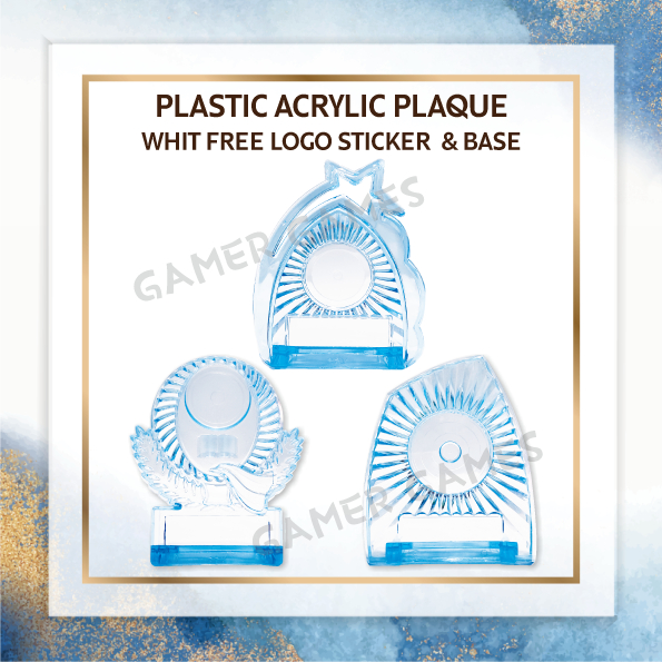 FREE STICKER LOGO PLASTIC ACRYLIC PLAQUE / PLAK CENDERAHATI | Shopee ...