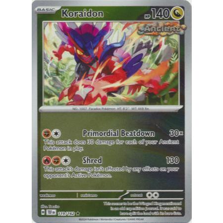 Pokemon TCG Koraidon 119/162 Reverse Holo - SV05 Temporal Forces ...