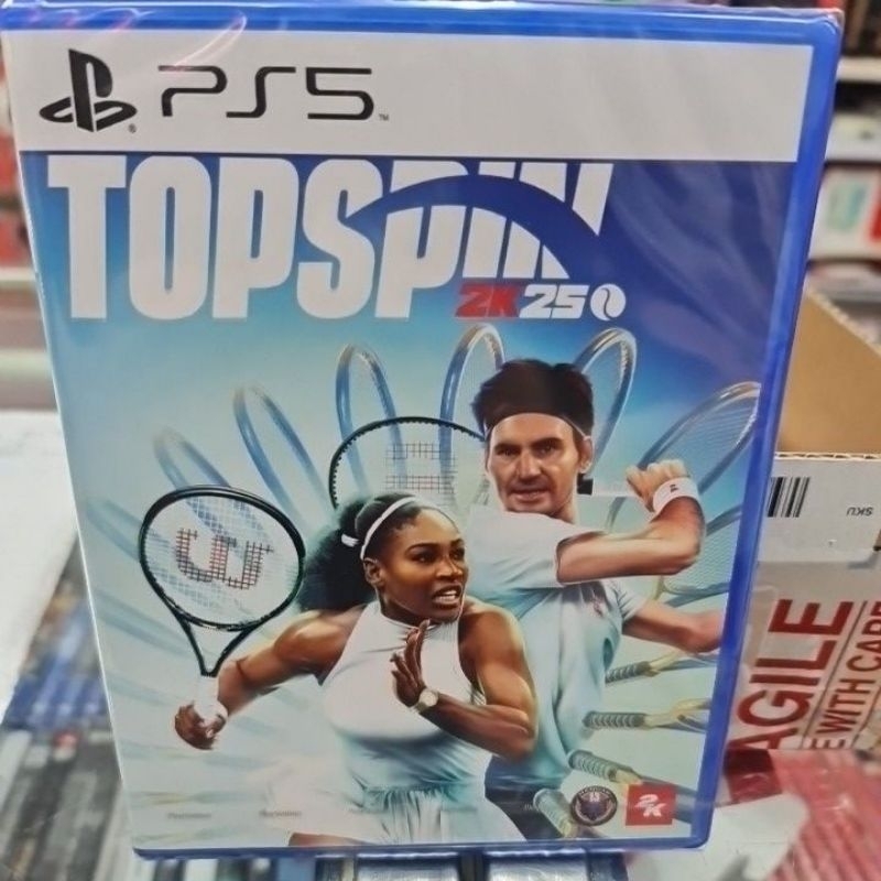 ps5 top spin 2k25 English Chinese r3 new and sealed rm289 same as in ...