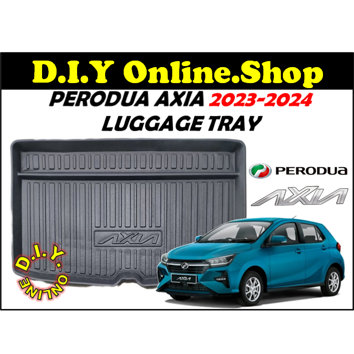PERODUA AXIA 2023-2024 BOOT TRAY / LUGGAGE TRAY | Shopee Malaysia
