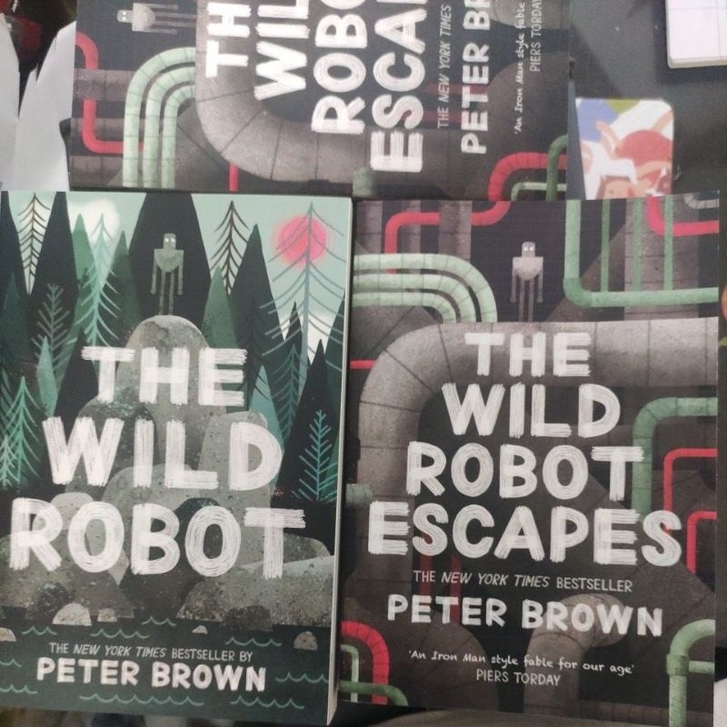 🔥 Original Paperback🔥The Wild Robot The Wild Robot Escapes The Wild ...