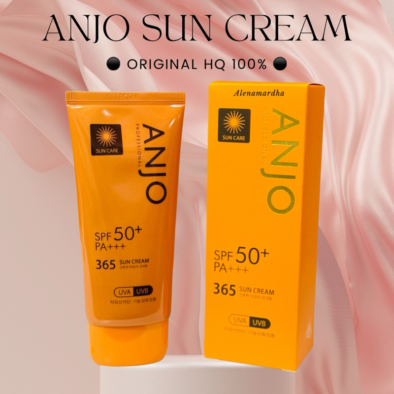 ANJO SUNSCREEN SPF 50+PA+++ ORIGINAL 100% | Shopee Malaysia