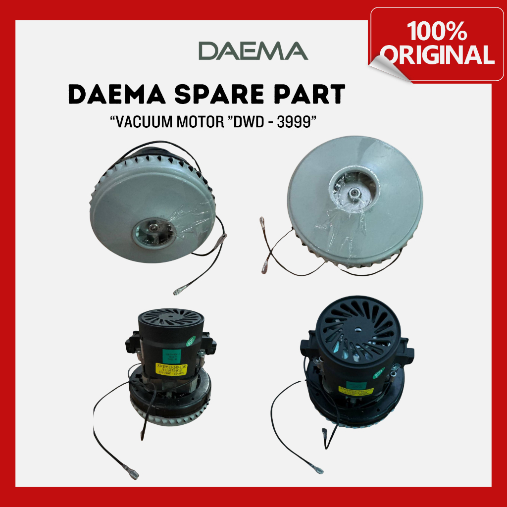 [DAEMA ORIGINAL SPAREPART] VACUUM MOTOR DWD - 3999/2698/3668 DP ...