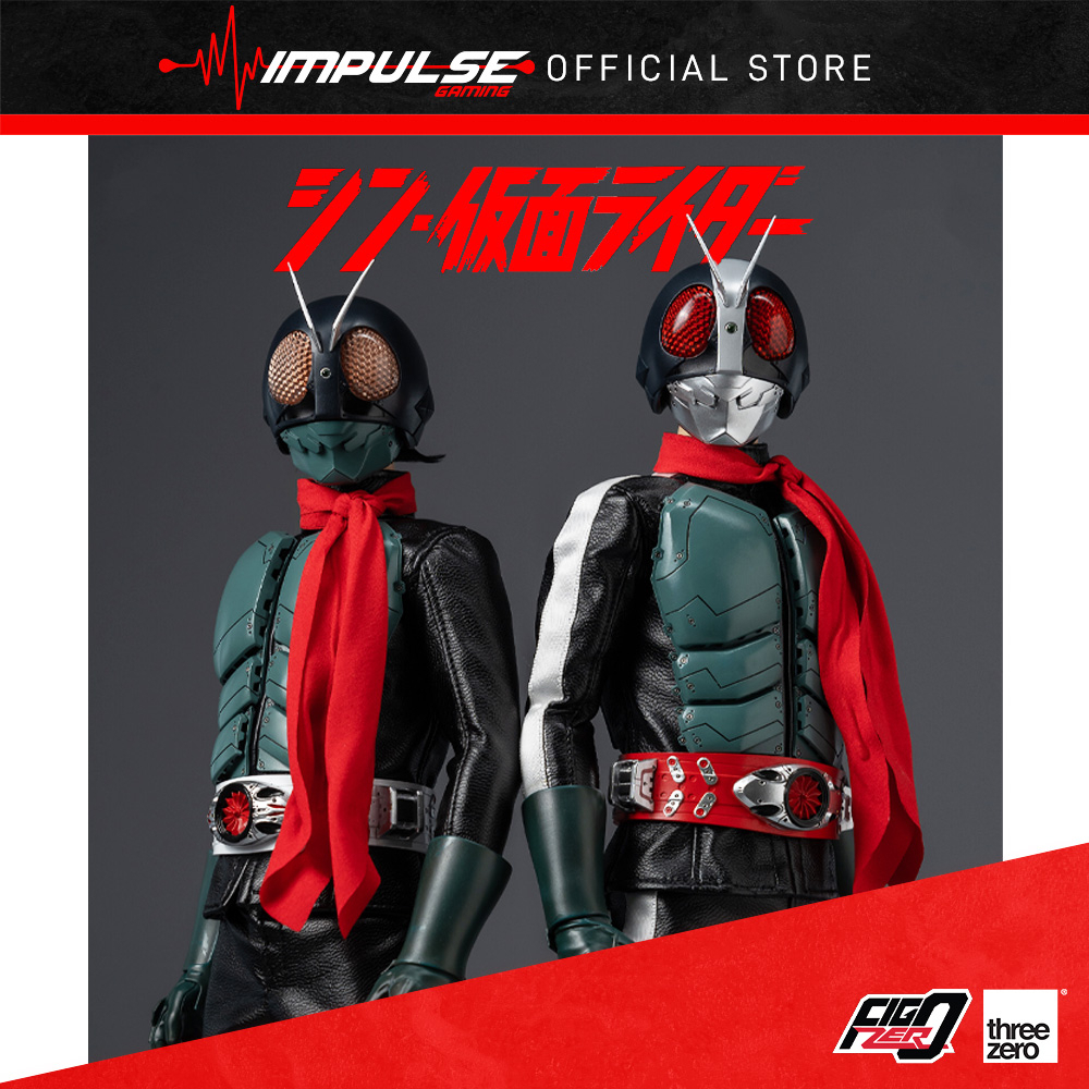 Threezero FigZero 1/6 Kamen Rider Action Figurine / No.2 / Transformed ...