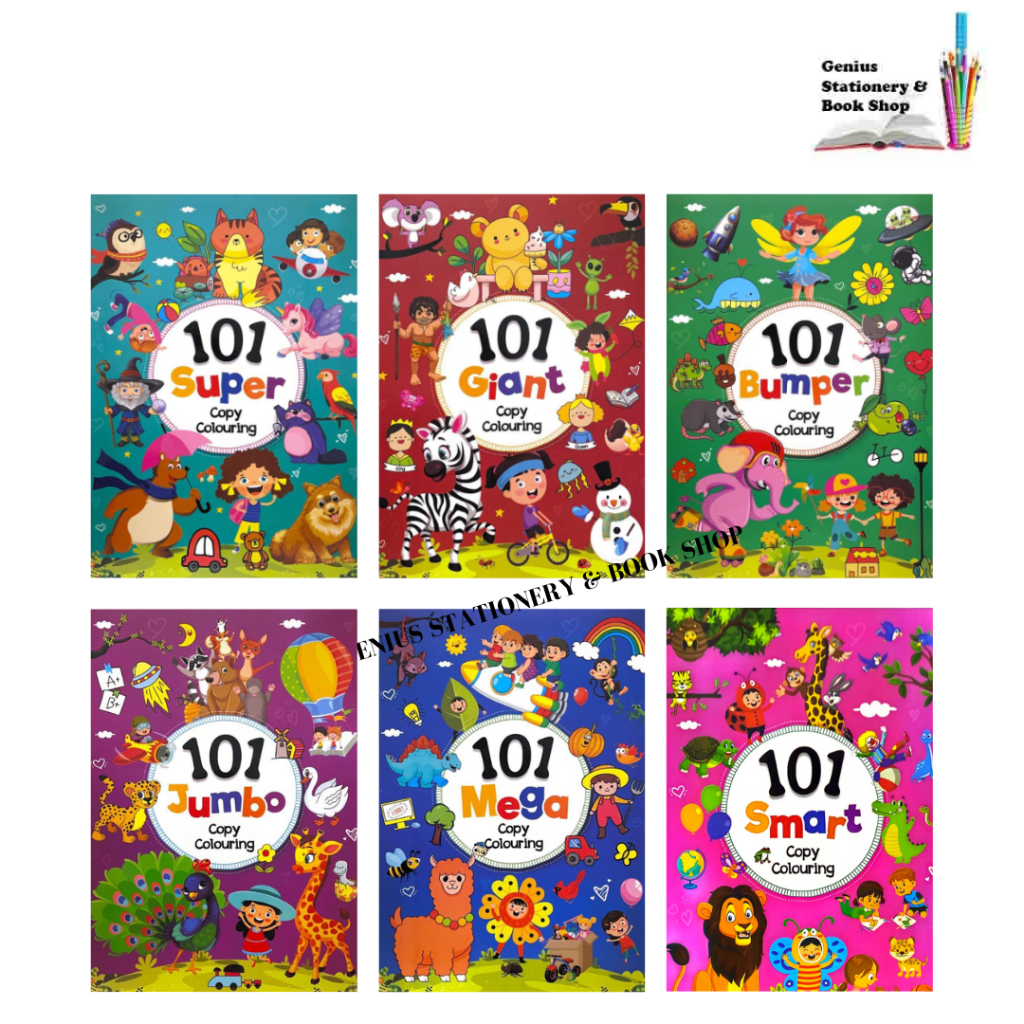 101 Copy Colouring | Smart / Mega / Jumbo / Bumper / Giant / Super ...