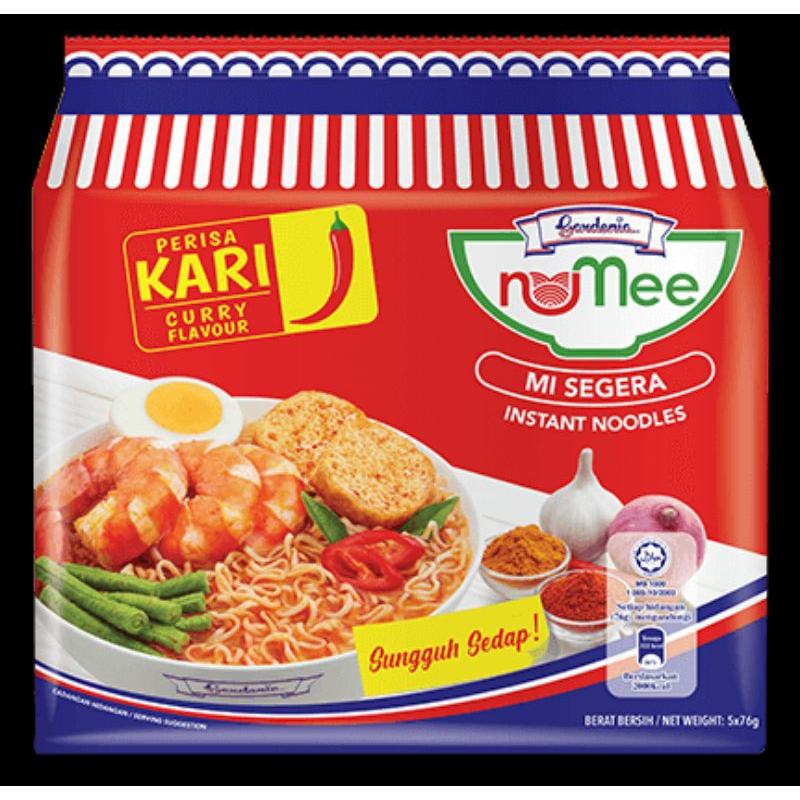Numee Mi Segera GARDENIA Halal perisai Karii | Shopee Malaysia