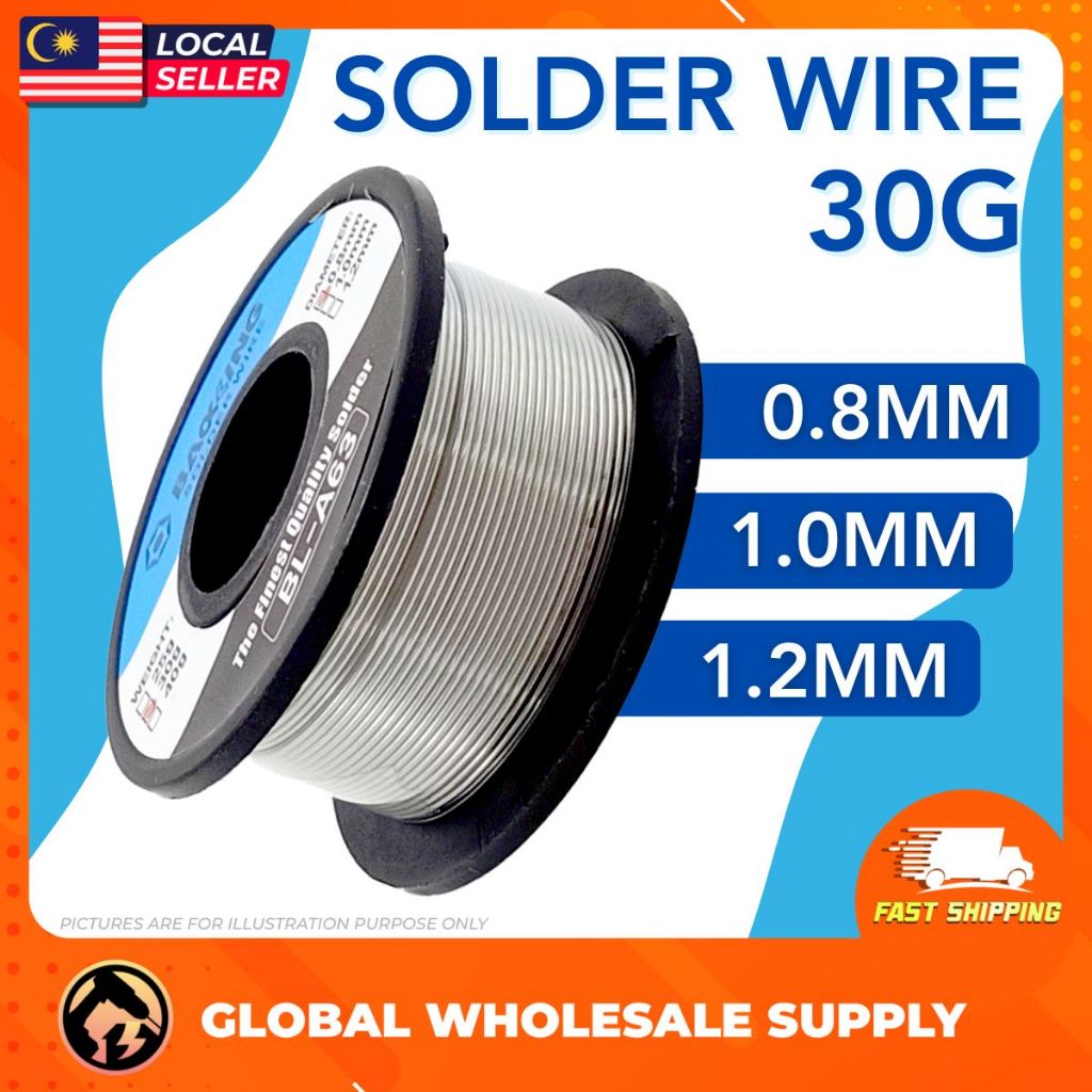 30G 0.8MM 1.0MM 1.2MM Solder Wire Soldering Wire Pateri Solder Set ...