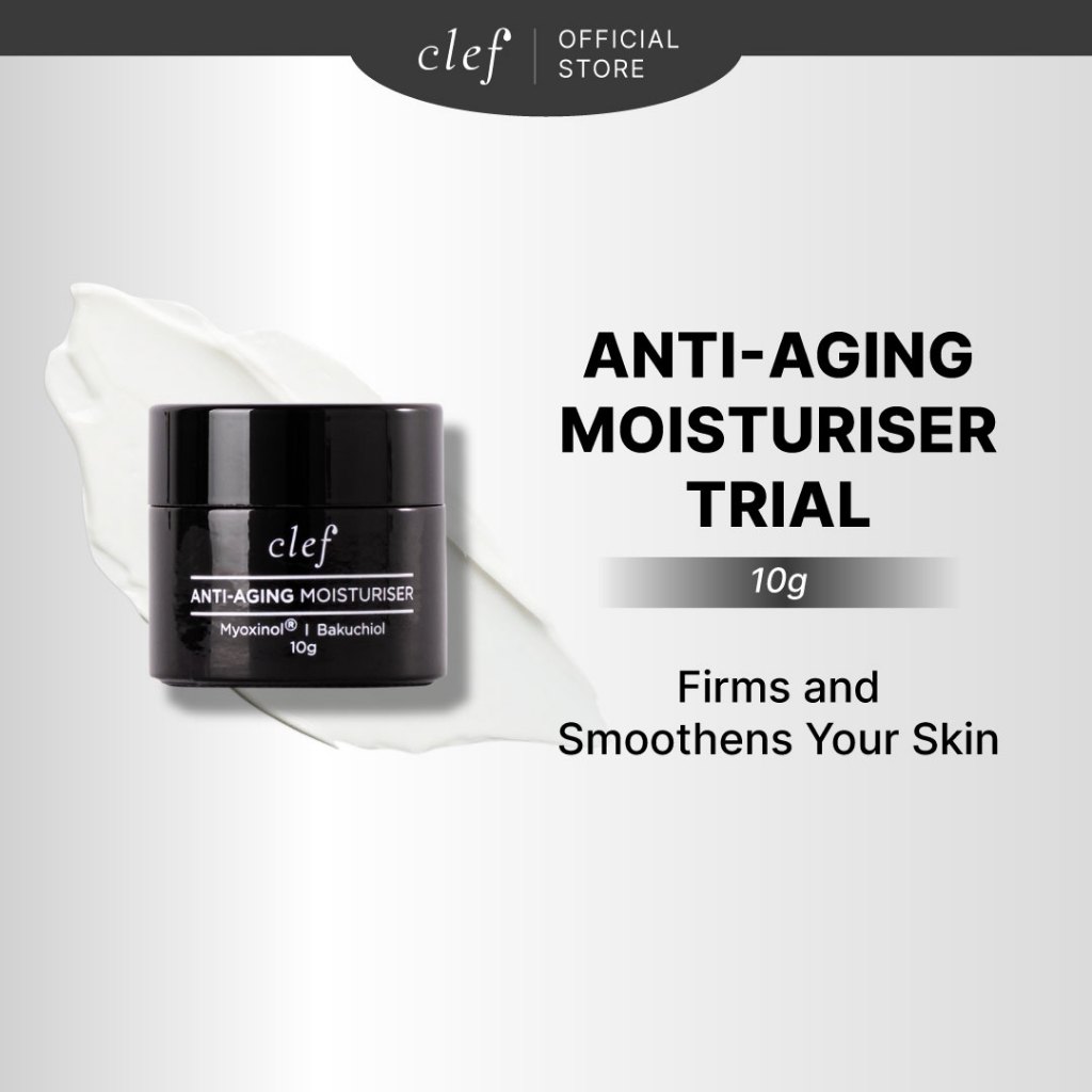 CLEF Anti-Aging Trial Moisturiser (10g) | Nourishes Skin | Softens Skin ...