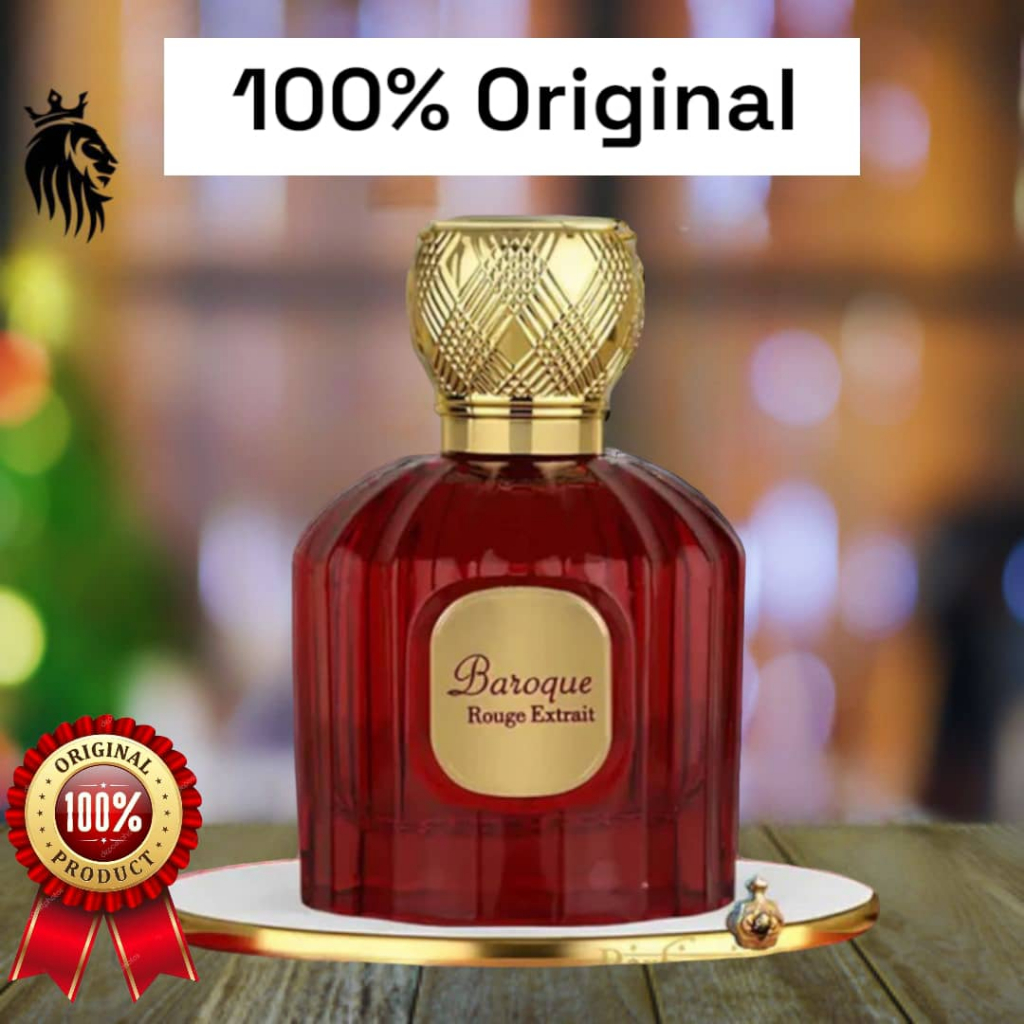 Baroque Rouge Extrait Perfume By Maison Alhambra 100 ML | Shopee Malaysia