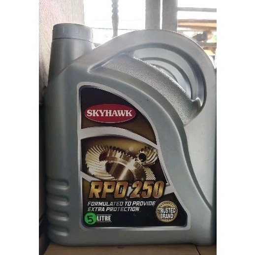 SKYHAWK RPO250 Gear Oil 5 Liter Minyak Gear Box Minyak Rantai 5LITERS ...