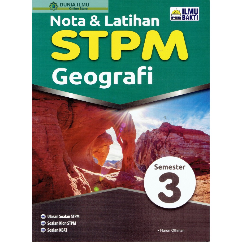 Buku Rujukan : Nota & Latihan STPM Geografi Semester 3 | Shopee Malaysia