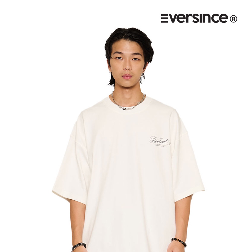 Eversince Revival Ovesized T-Shirt White | Shopee Malaysia
