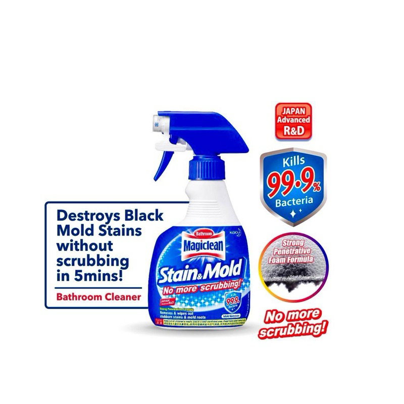 [Free Shipping WM] Magiclean bathroom stain&mod remover 400ml | Shopee ...