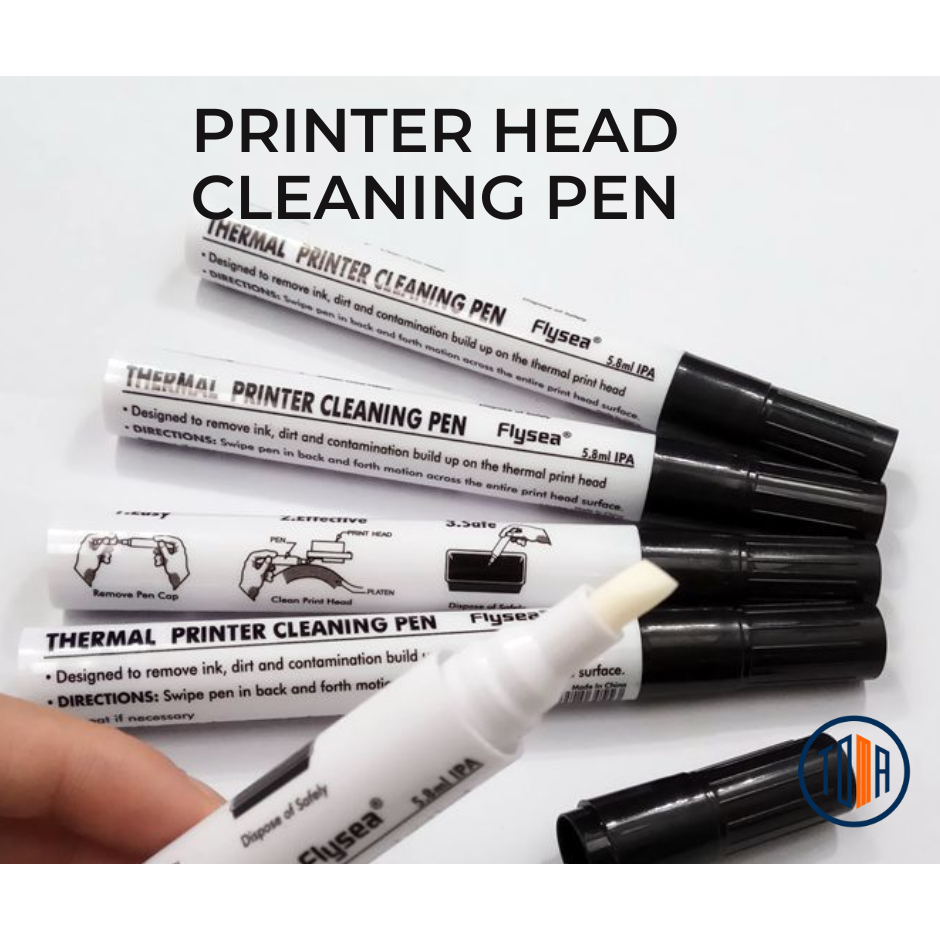 Thermal Print Head Cleaning Pen 99.9% Alcohol 热敏机清洁笔 | Shopee Malaysia