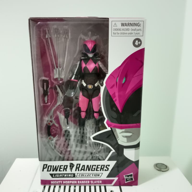 Power Rangers Lightning Collection Slayer Pink Ranger MMPR | Shopee ...