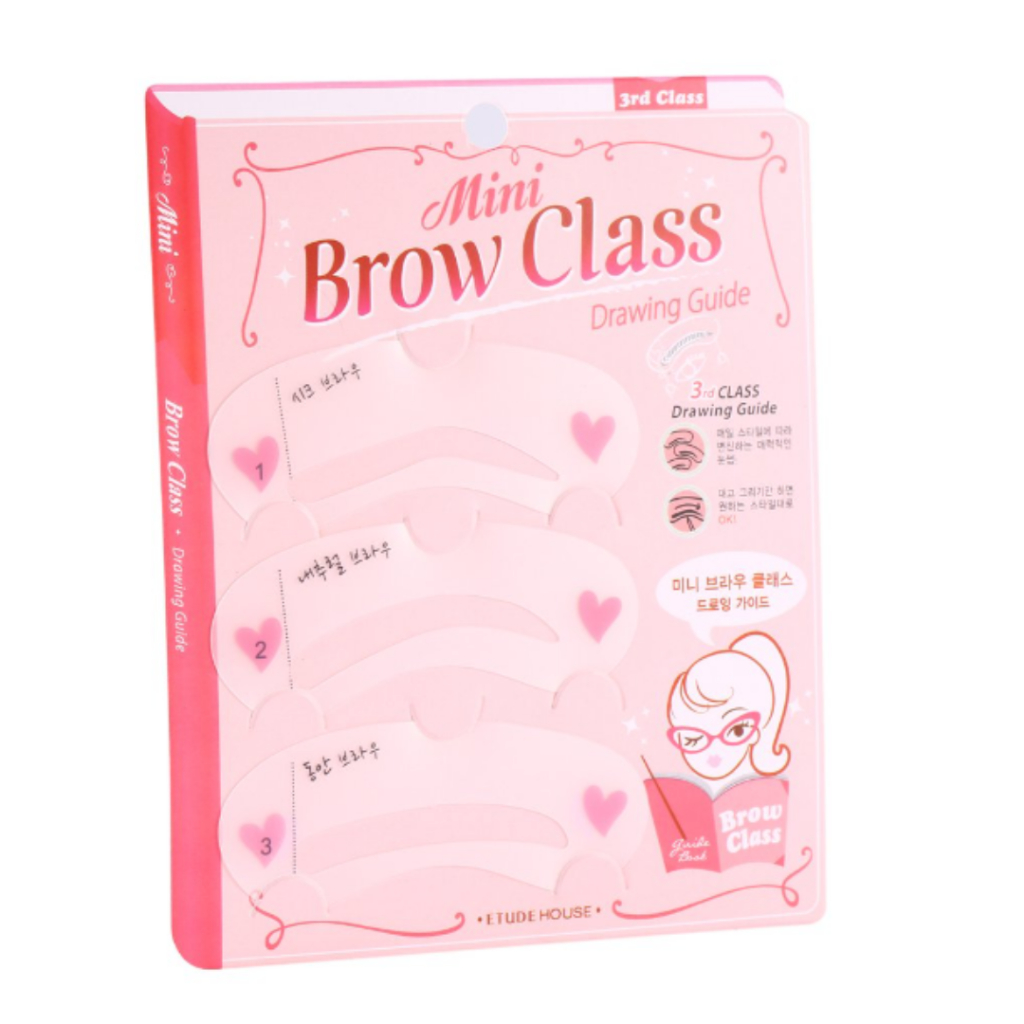 Mini Brow Class Drawing Guide Eyebrow Helper Penekap Alis Kening ...