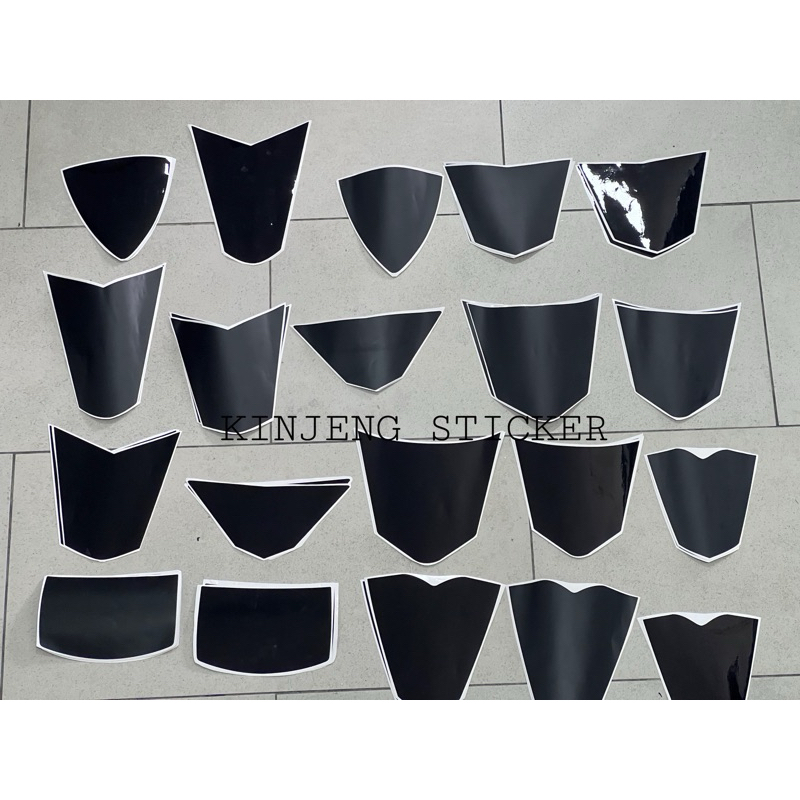 Sticker background nombor plat motor y15 y16 lc1 lcv8 sstwo | Shopee ...