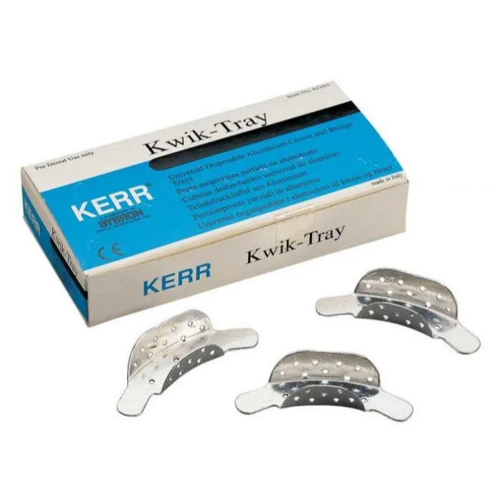 KERR KWIK-TRAY ( DISPOSABLE ALUMINIUM CROWN & BRIDGES TRAYS ) | Shopee ...