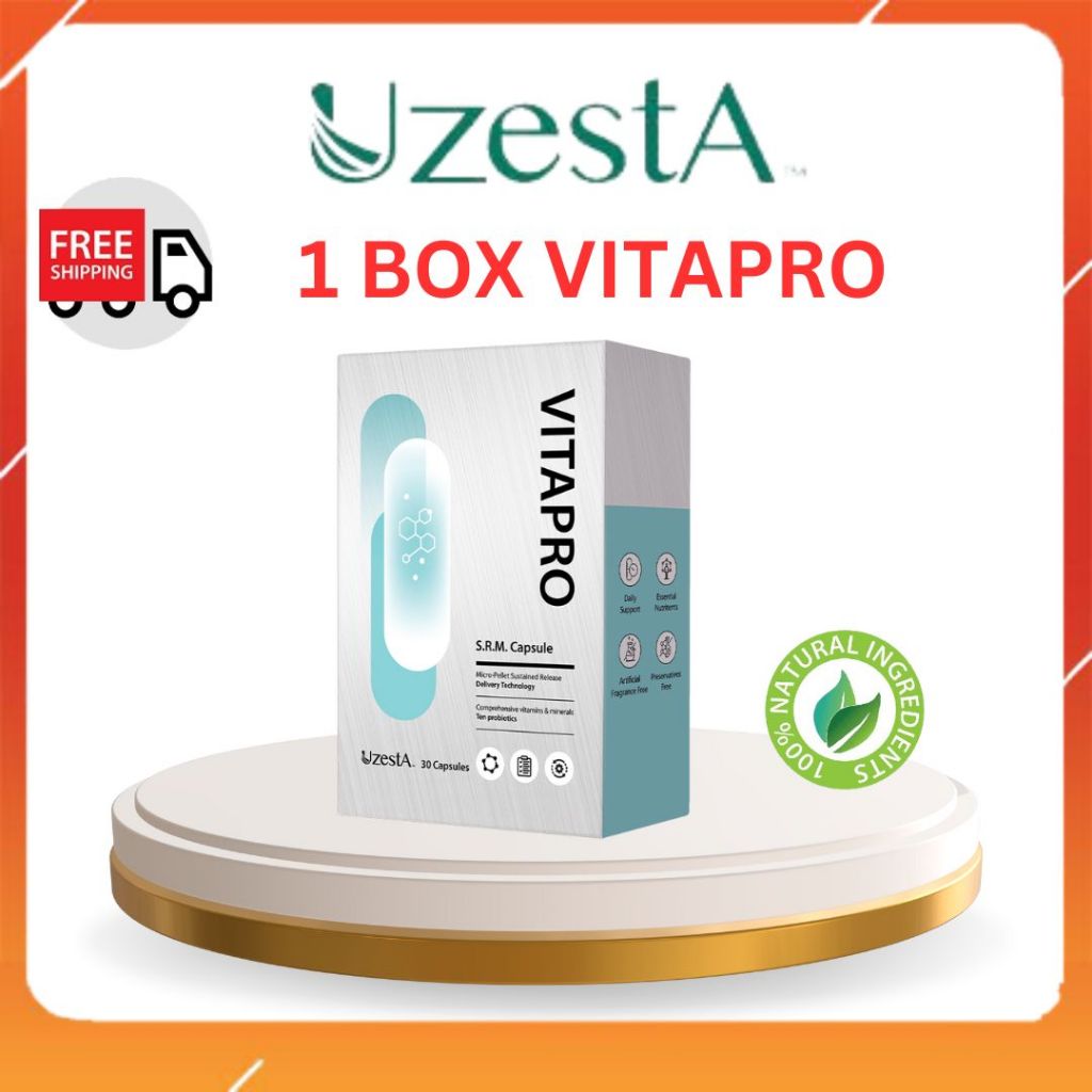 【FREE Shipping Ready Stock】UzestA VITAPRO S.R.M. CAPSULE 善寶 營養緩釋微粒膠囊 ...