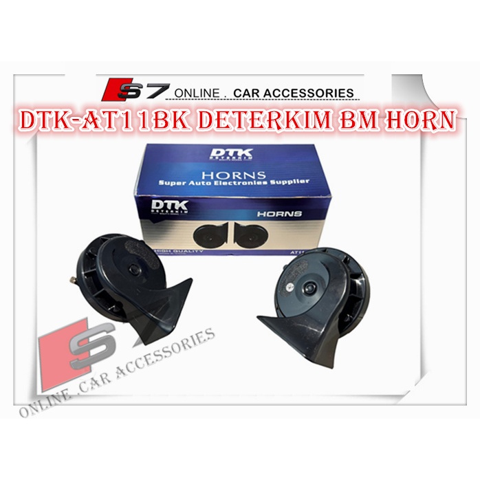 DTK( DETERKIM) CAR BM HORN (DTK-AT11BK DETERKIM BM HORN) | Shopee Malaysia