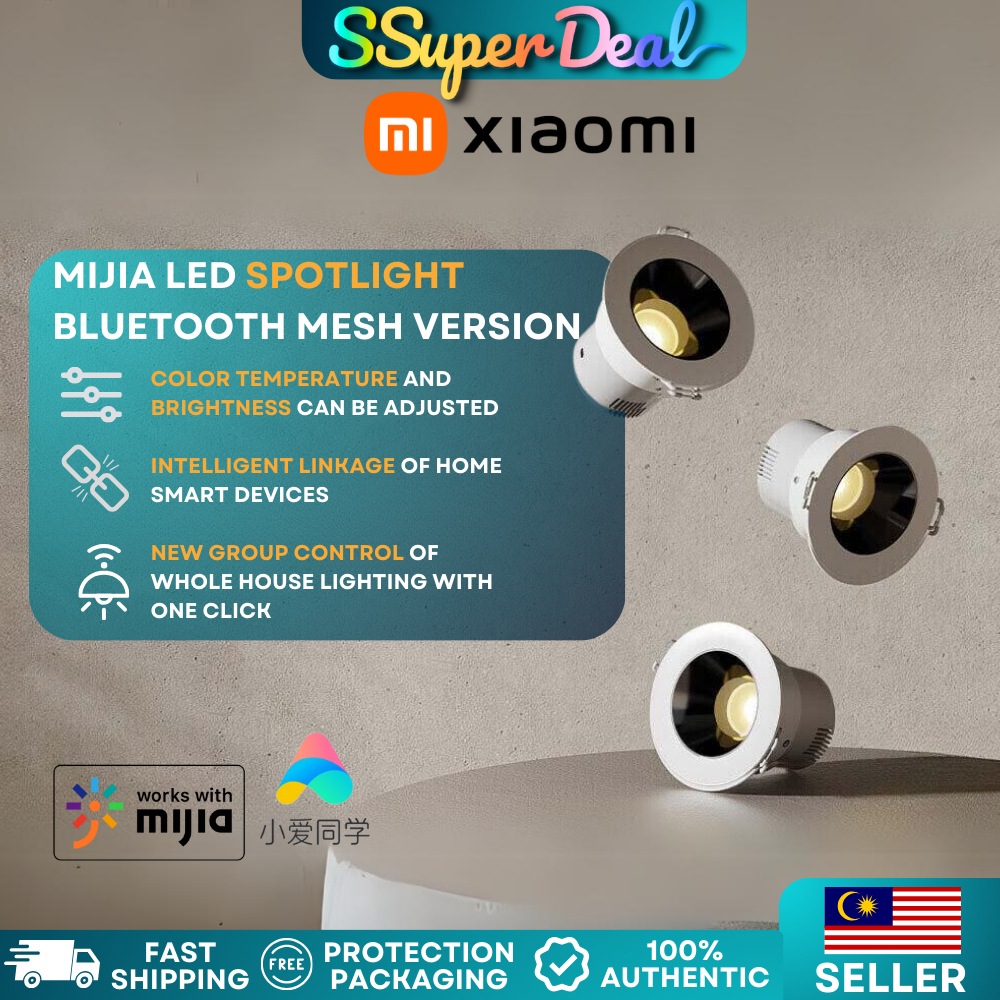 Xiaomi Mijia LED spotlight Bluetooth MESH version | Shopee Malaysia