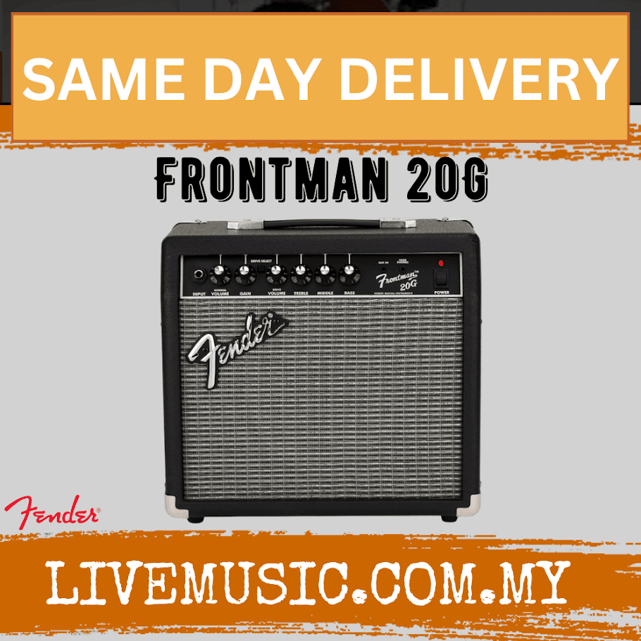 Fender Frontman 20G Guitar Combo Amplifier ( Frontman20G / FM20 / FM20G ...