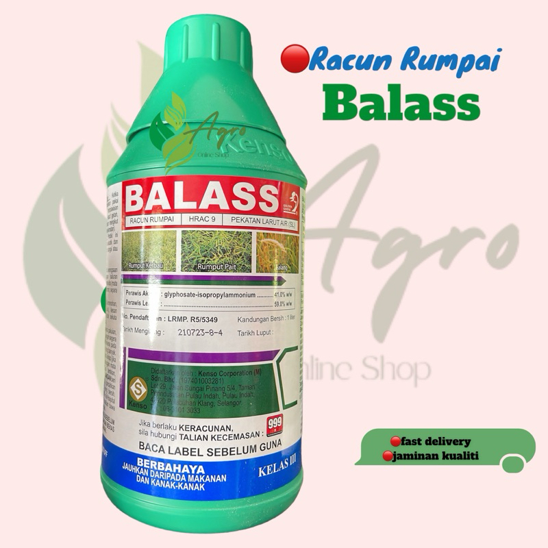 READY STOCK-Racun Balass 1L(racun serap sampai akar) | Shopee Malaysia