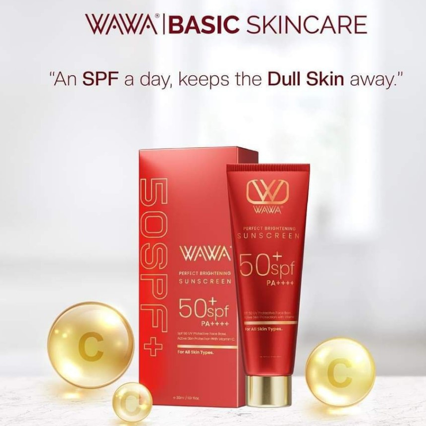 WAWA Sunscreen & Sun Spray SPF50 with FREE Wawa Makeup Remover ...
