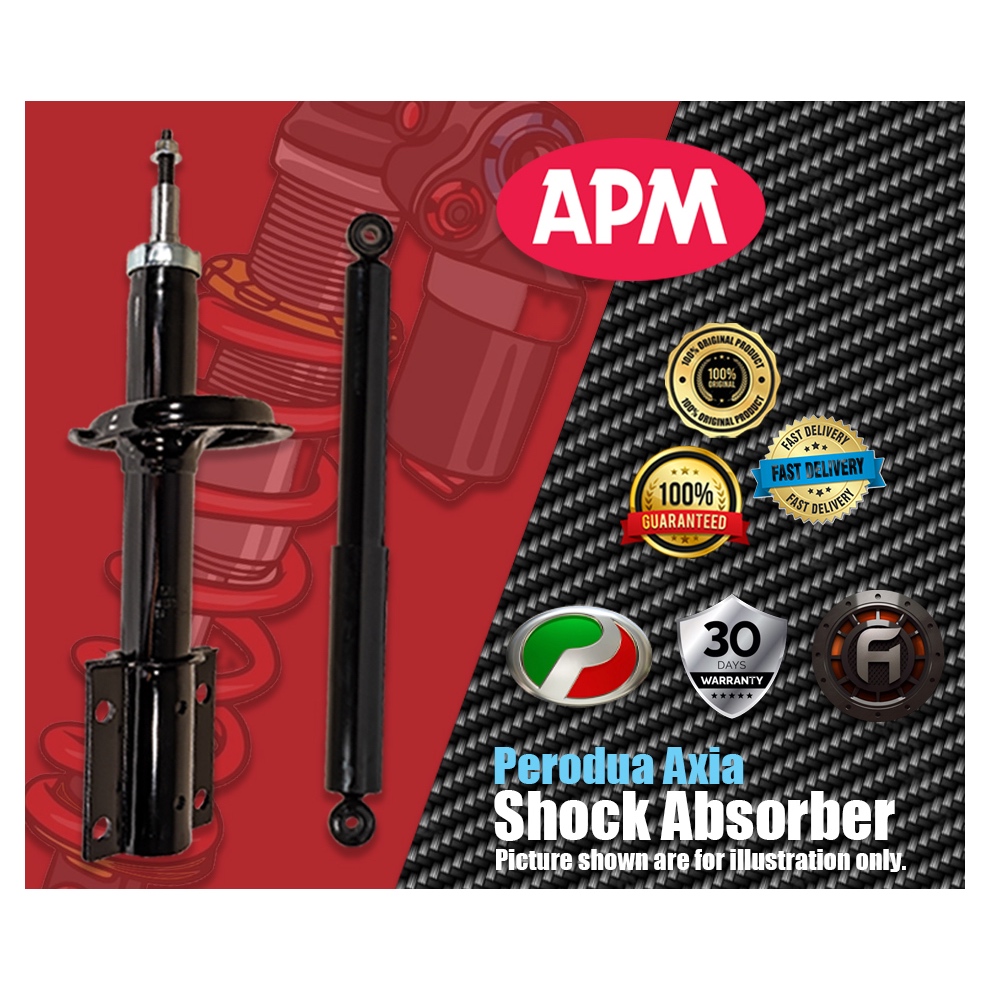 PERODUA AXIA | FRONT / REAR SHOCK ABSORBERS | (APM) | Shopee Malaysia