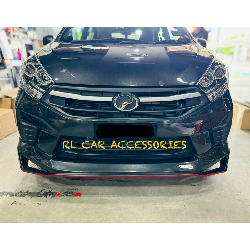 Perodua Axia g spec 2022 2023 2024 drive 68 bodykit body kit front side ...