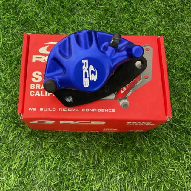 RCB ORIGINAL 100% BLUE FRONT BRAKE CALIPER S2 - SERIES BRAKE SYSTEM ...