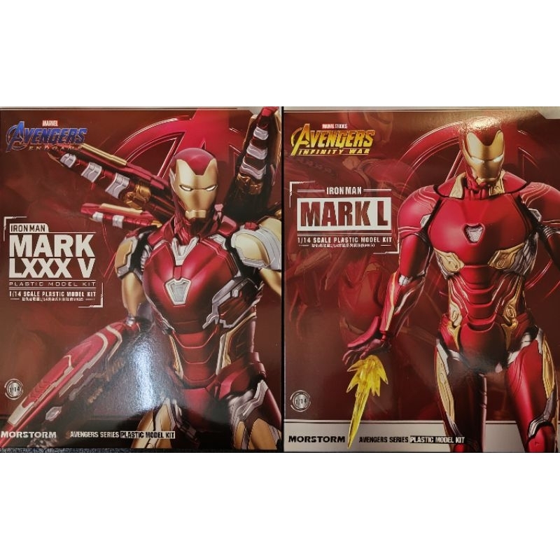 Morstorm ironman Mark 85 Mark 50 Prepainted model kit 1/14 IRON MAN ...