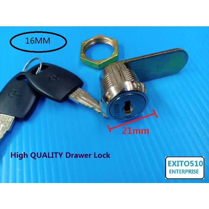 CAMLOCK 16MM/DRAWER LOCK /KUNCI LACI(16MM) | Shopee Malaysia
