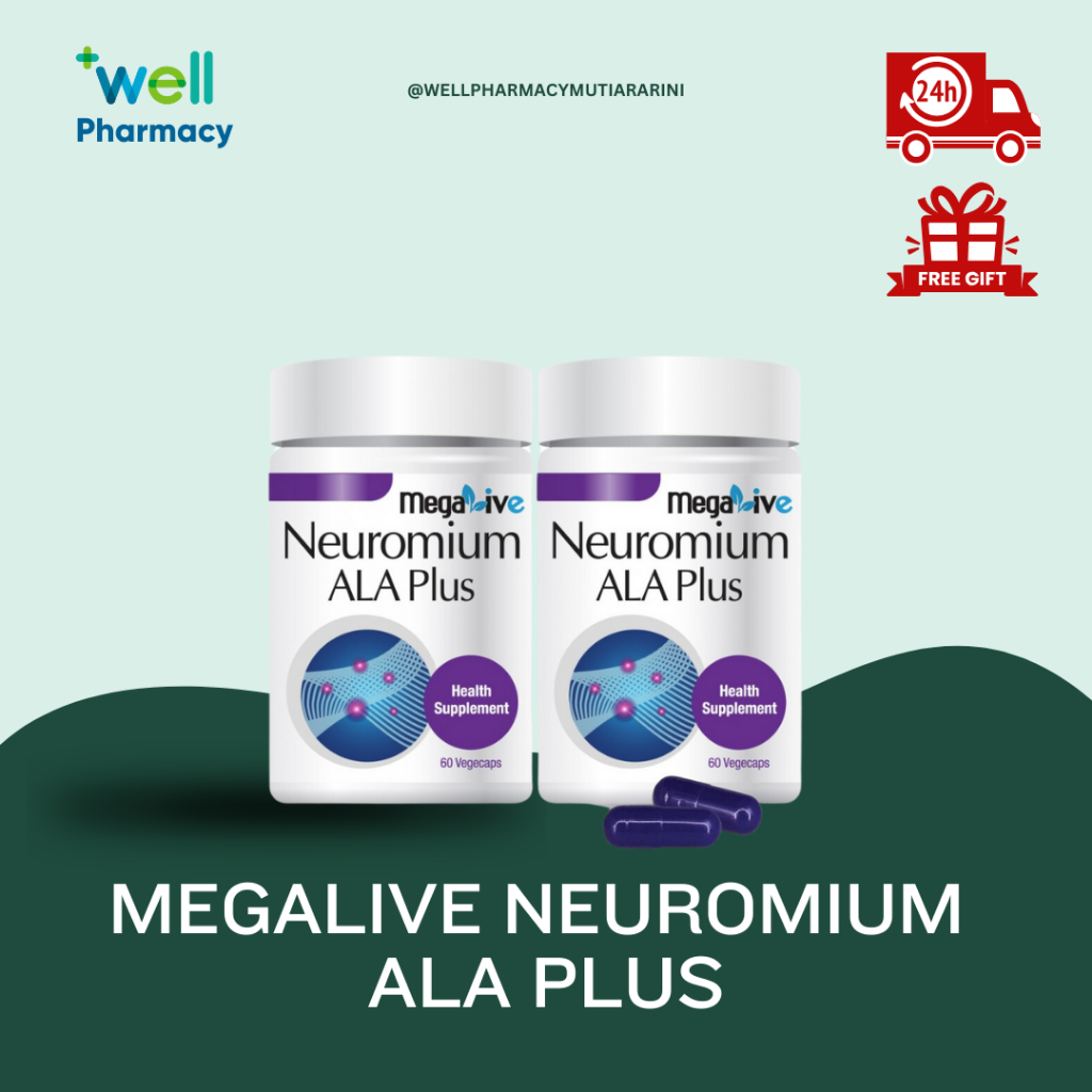 MegaLive Neuromium ALA Plus (60'S/60'SX2) | Shopee Malaysia