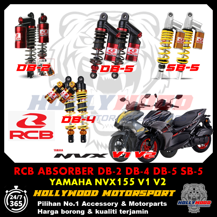 YAMAHA NVX155 ABSORBER RCB DB-2 DB-4 DB-5 SB-5 FOR 305MM RACING BOY ...