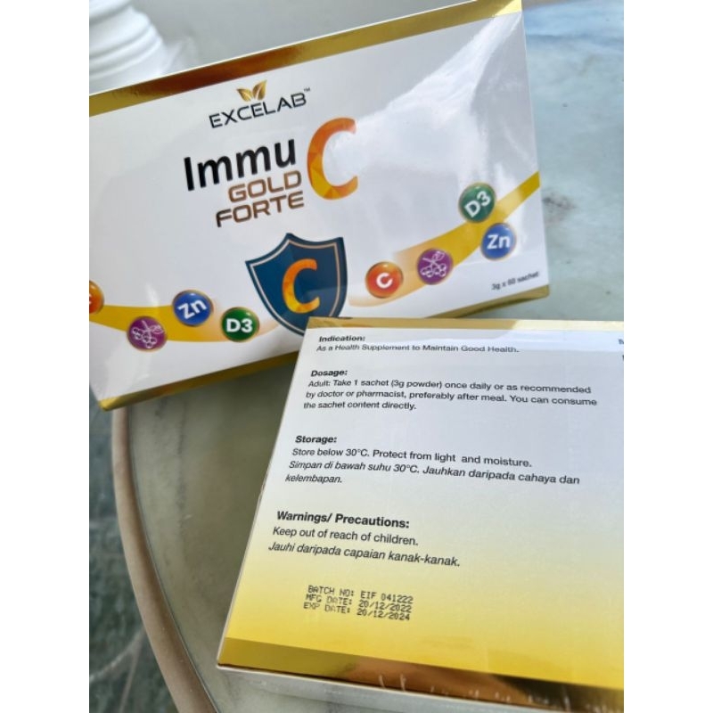 Immu C Gold Forte - 1000mg/sachet | Shopee Malaysia