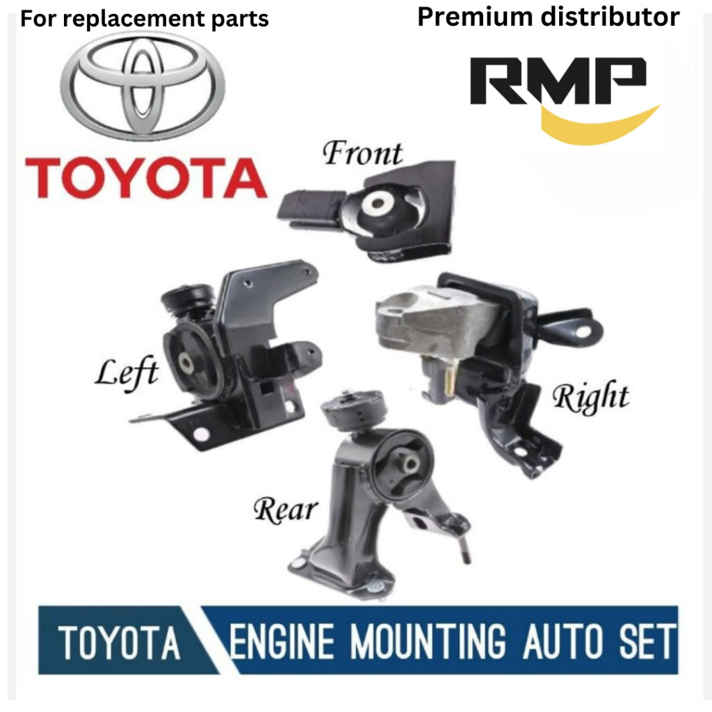 TOYOTA Engine Mounting Auto Set for Toyota Altis ZZE141 1.6L / ZZE142 1 ...