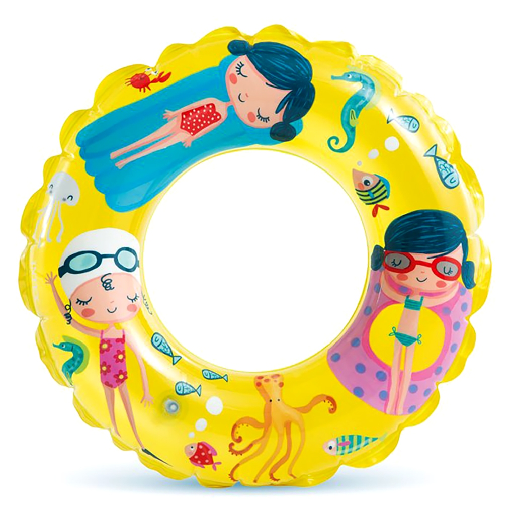 Prosun Intex 61-cm / 24-Inches Inflatable Swim Ring Children Age 6 - 10 ...