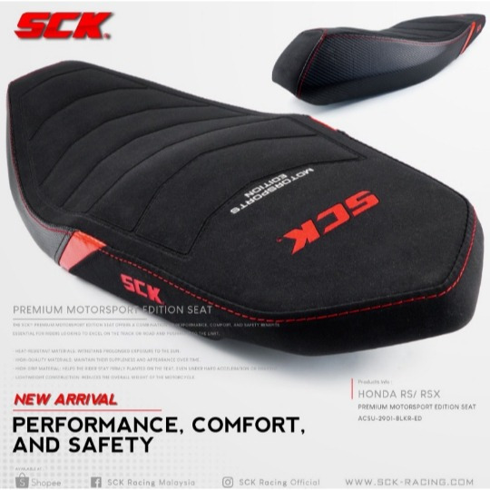 SCK RACING PREMIUM MOTORSPORT EDITION RACING SEAT HONDA RSX 150 RS 150 ...