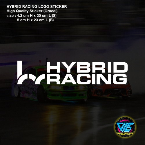 HYBRID RACING STD Sticker / Decal (High Quality Sticker) | Shopee Malaysia