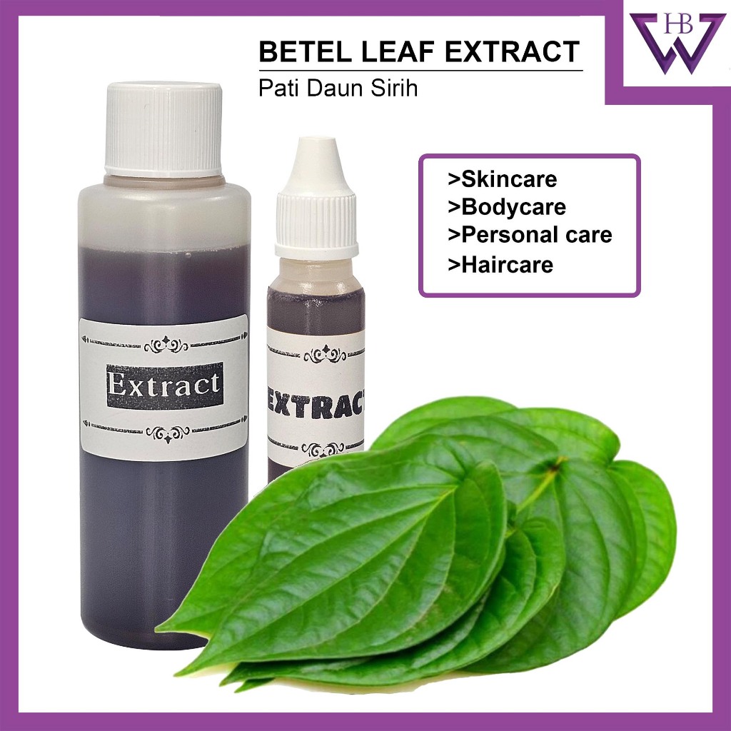 Extract Betel Leaf Firming Repairing Skin Brightening / Pati Dauh Sireh ...