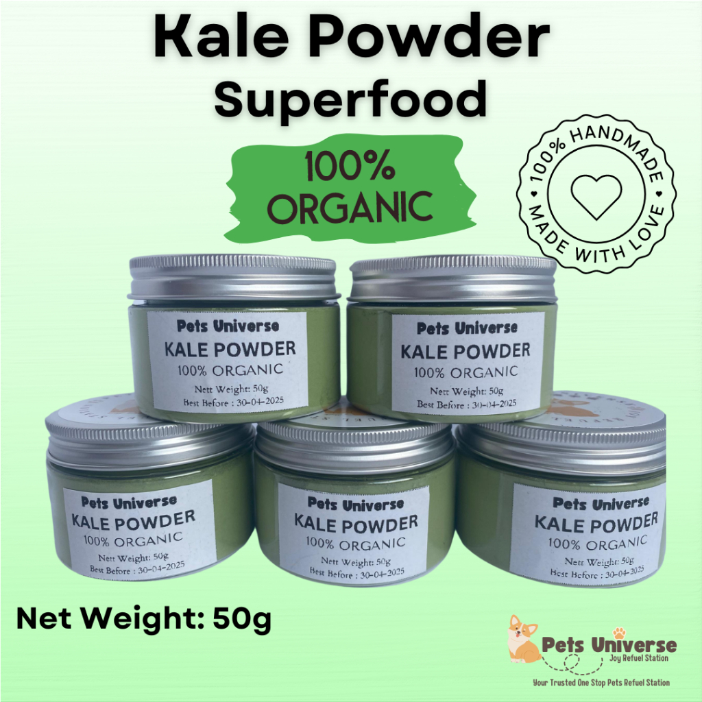 [Pets Super Food] Homemade Pets Kale Powder Suitable for Cat & Dog ...