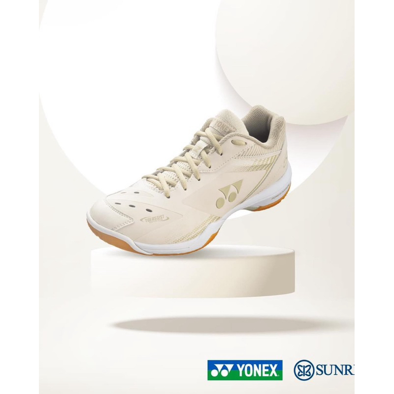Yonex SHB 65Z3 C-90 Limited Edition Badminton Shoes Natural 100% ...
