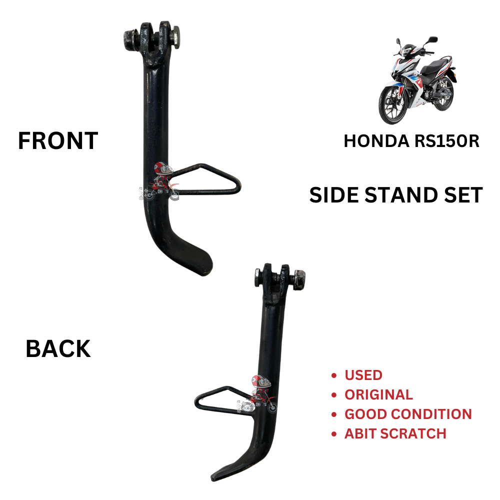 (Used) SIDE STAND Honda RS150 / RS150R / RSX / RSX-150 / RSX150 Tongkat ...