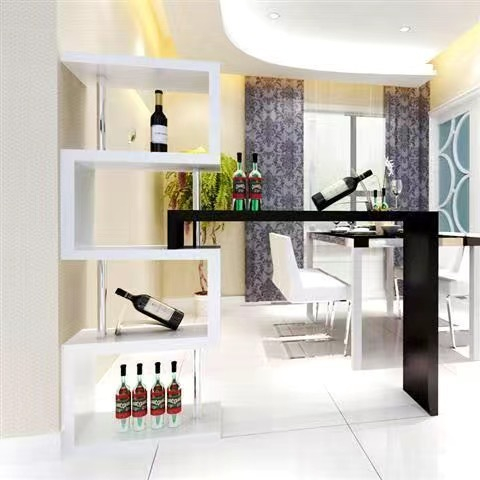 Simple home living room wall-mounted bar rotating bar table computer ...