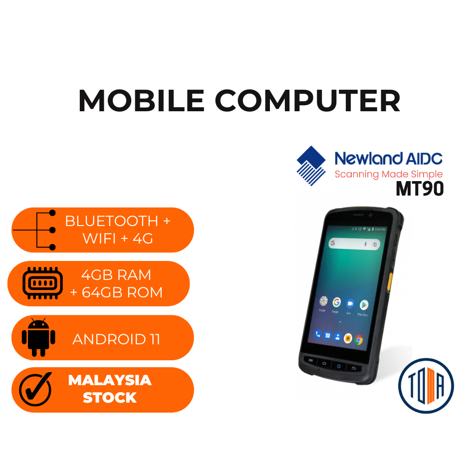 Newland NLS-MT90 Portable Android Mobile Computer 4GB+64GB Android 11 | Shopee Malaysia