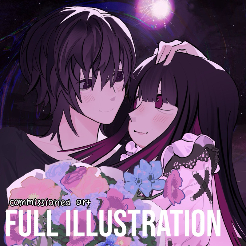 FULL ILLUSTRATION art commission/tempahan lukisan [Anime style] (For ...