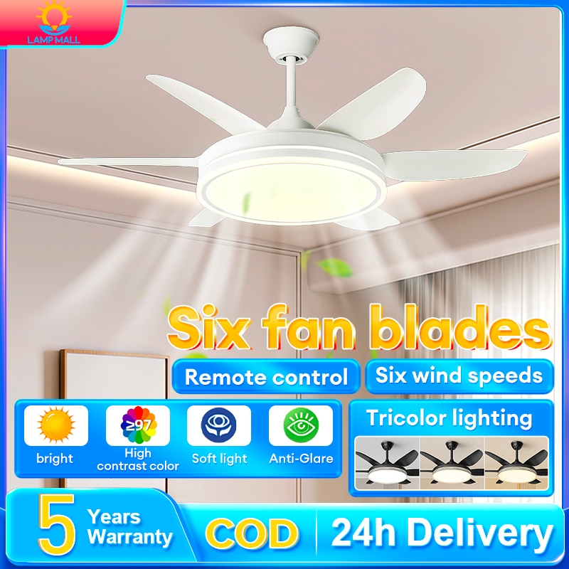 🔥FREE Shipping🔥 KRONOS F5DC 56"Six Blade Fan" 6 Blade DC Motor 14Speed ...