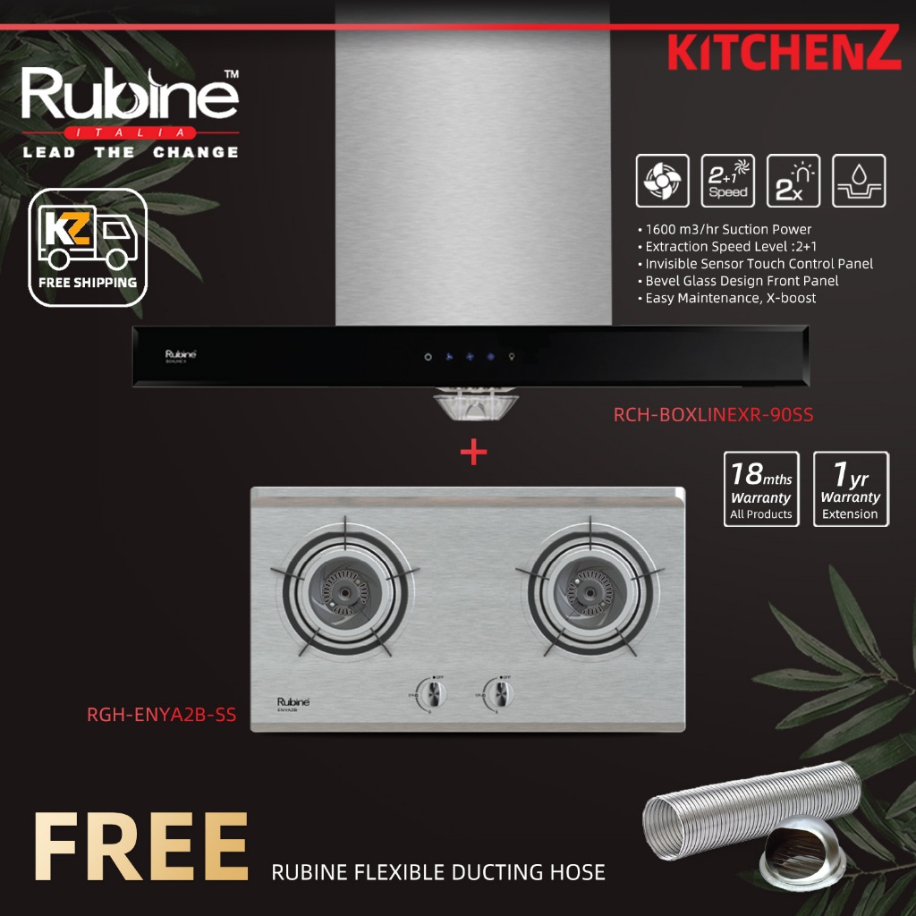 (FREE Shipping) Rubine Essential Series 1600 m³/hr T-Hood Cooker RCH ...