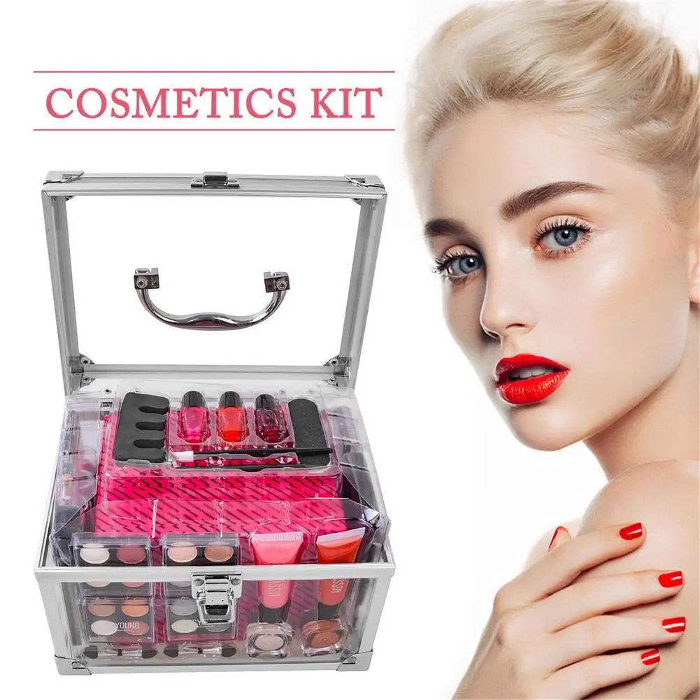 100% original, MISS YOUNG Makeup KIT Full Professional Makeup Set Box ...
